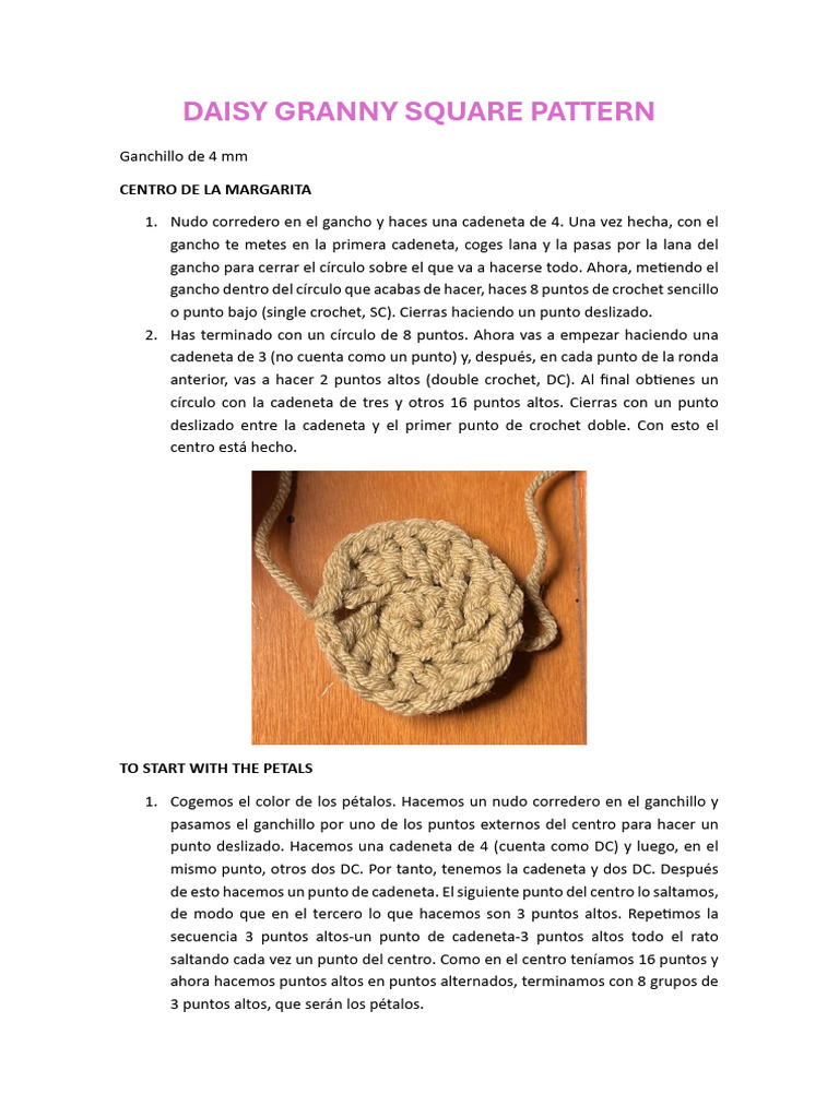 Patrón Español | PDF | Tejer