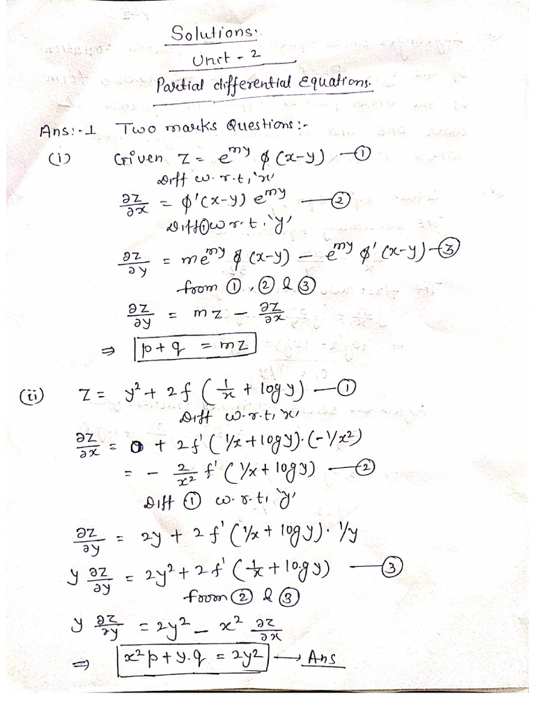 Unit 2 Question Bank Solution | PDF