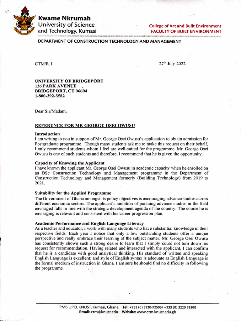 Reference For MR George Osei Owusu | PDF | Learning | Cognition