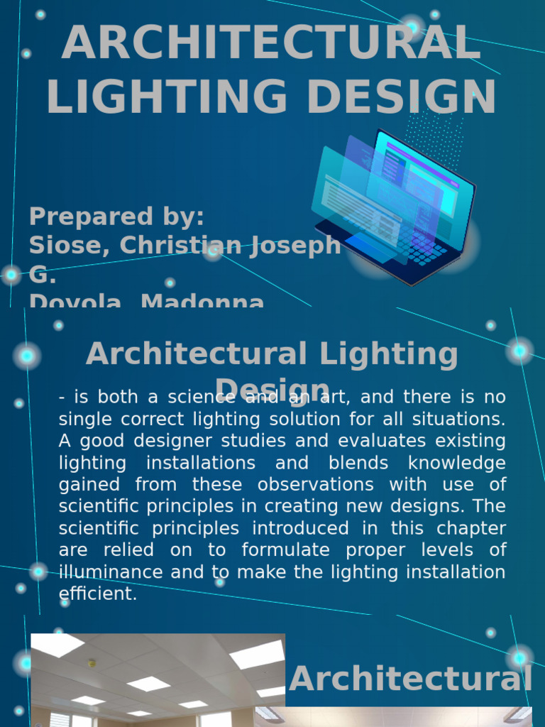 Architectural Lighting Design Guide | PDF | Lighting | Electrodynamics