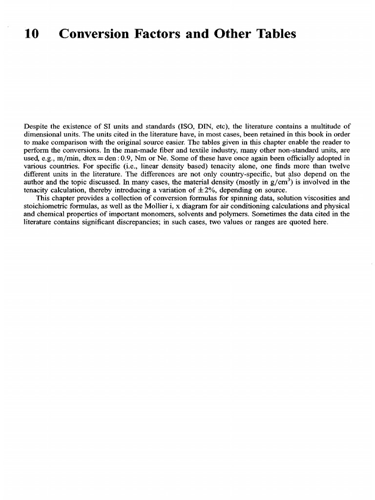 Silicon and Boron Density Factors | PDF | Yarn | Viscosity