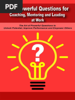 Art of Powerful Questions | PDF | Question | Leadership