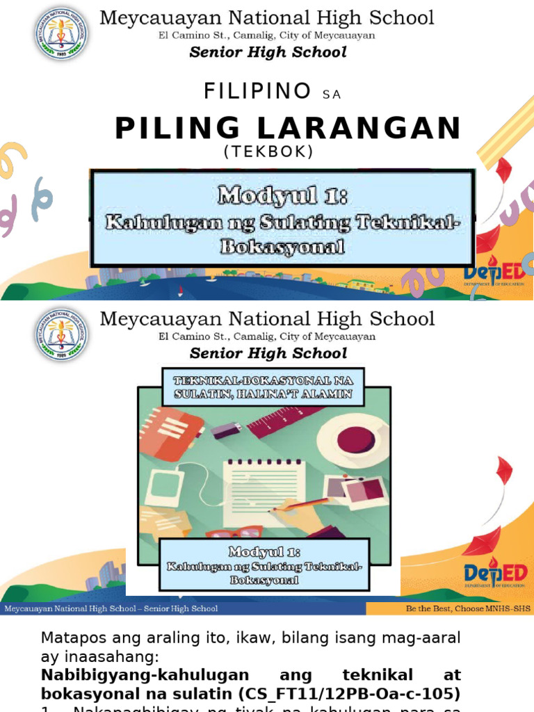 FPLtekbok PPT WEEK 1 2 | PDF