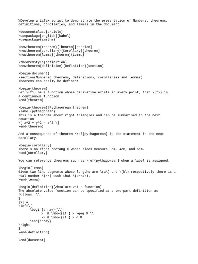 prog8-numbered theorem | PDF