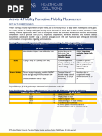 Johns Hopkins Mobility Scale Overview | PDF | Nursing | Physical Therapy