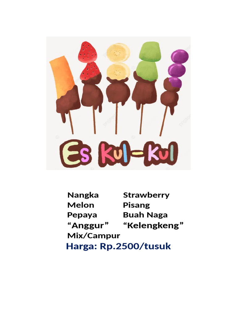 Es Strawbery Kulkul - 3 | PDF