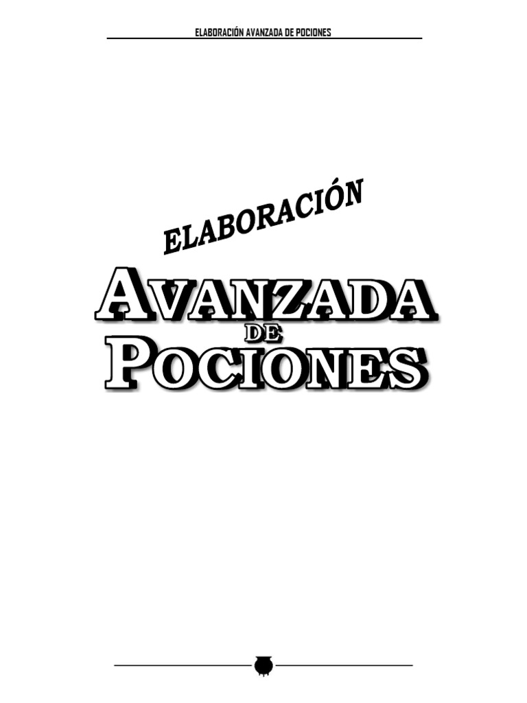 Elaboración Avanzada de Pociones - Libatius Borage - 2, 1960 - Anna's ...