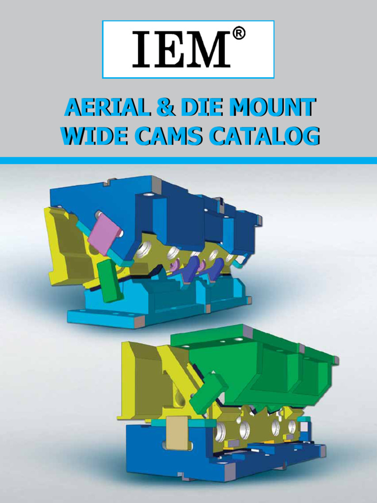 Aerial & Die Mount Wide Cams Catalog | PDF | Engineering Tolerance | Screw
