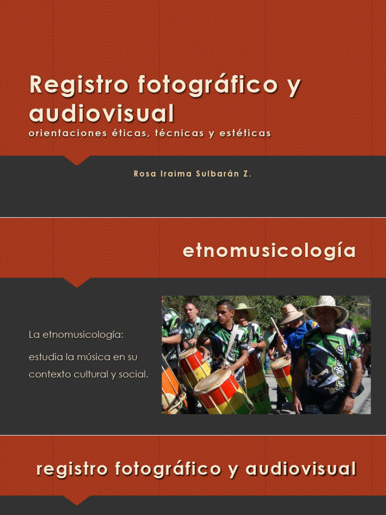 2.4 Registro Fotográfico y Audiovisual RISZ | PDF | Bailes | Las artes ...