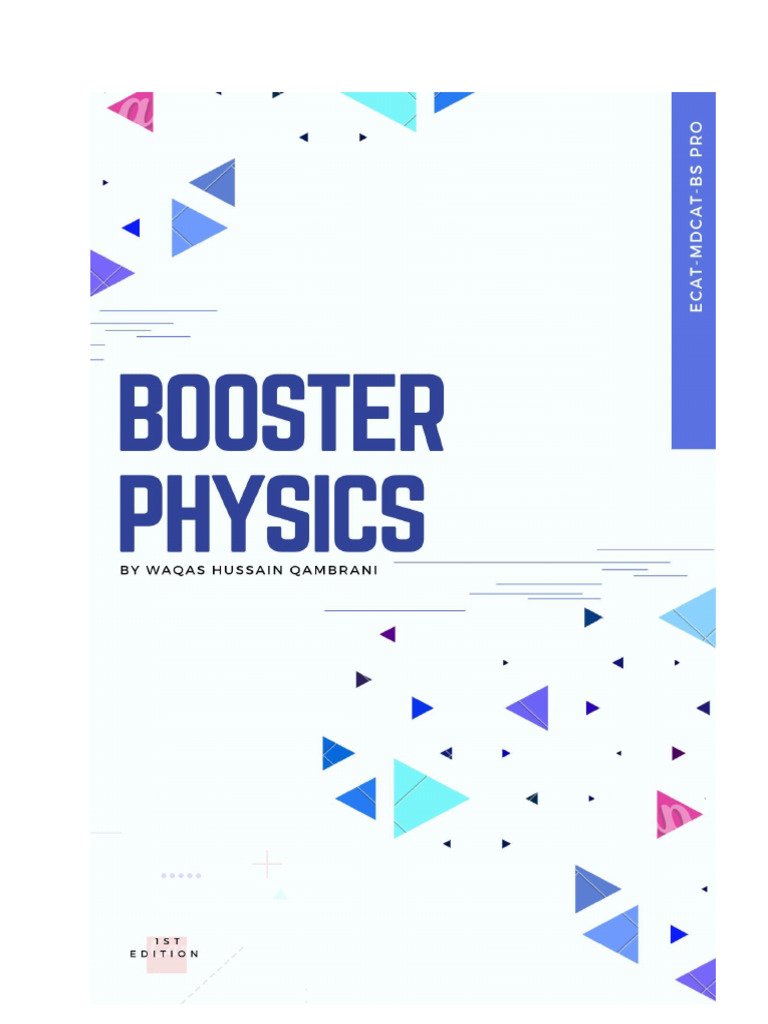 Booster Physics | PDF | Physics | Force