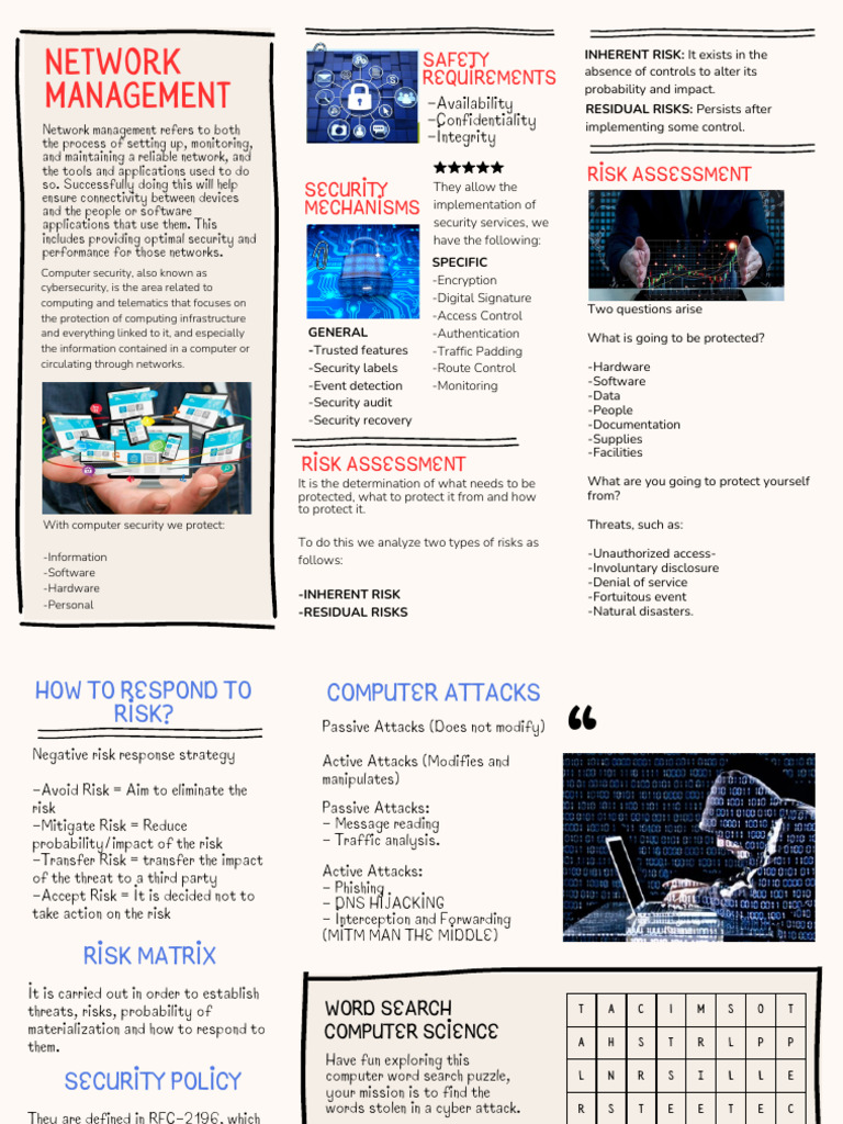 Computer Networks Brochure | PDF | Computer Security | Security