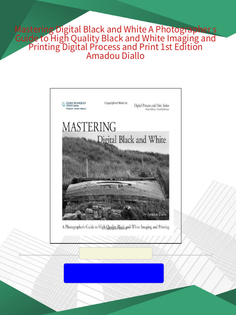Mastering Digital Black and White A Photographer s Guide to High ...
