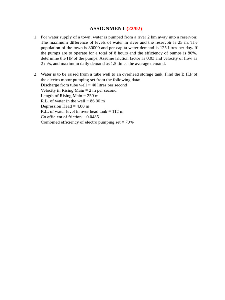 Numerical Assignment | PDF