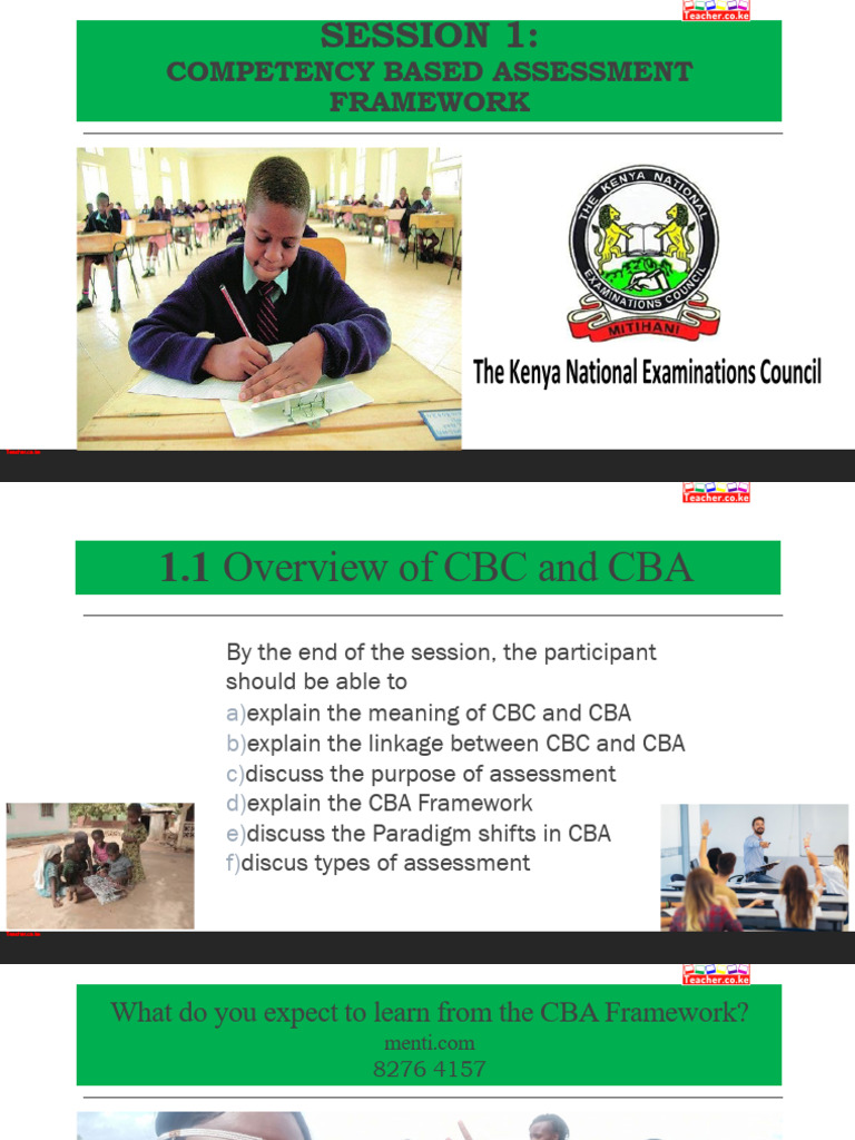 CBA Framework 011120 | PDF | Educational Assessment | Learning