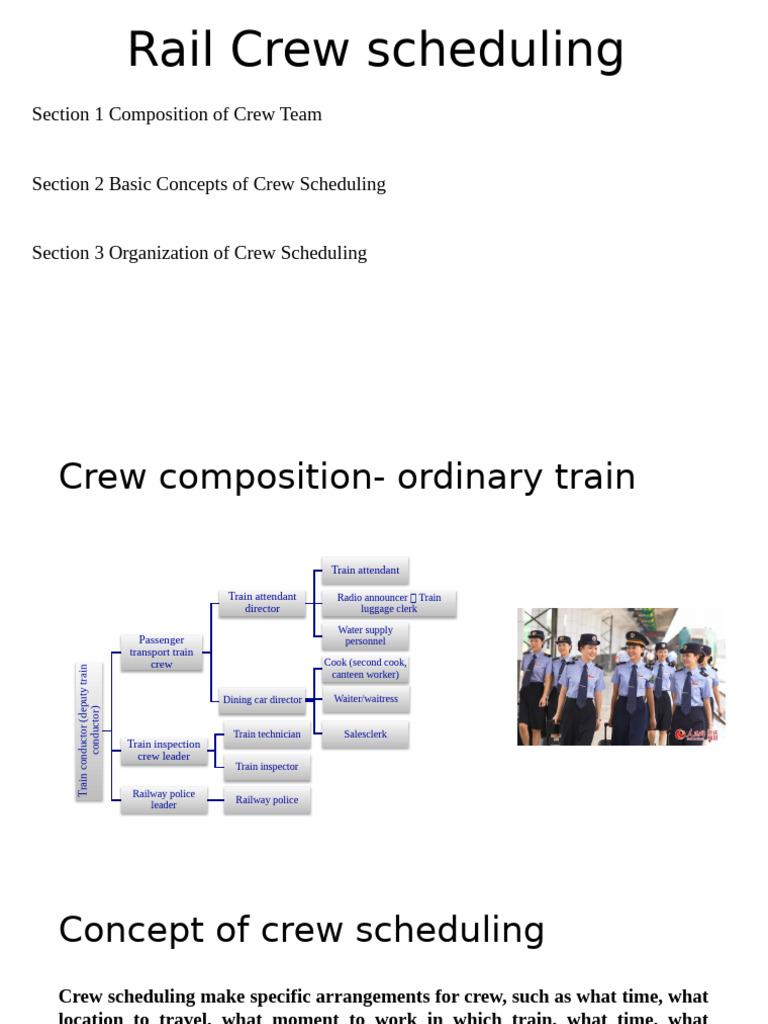 Rail Crew Scheduling | PDF | Train | Rail Transport