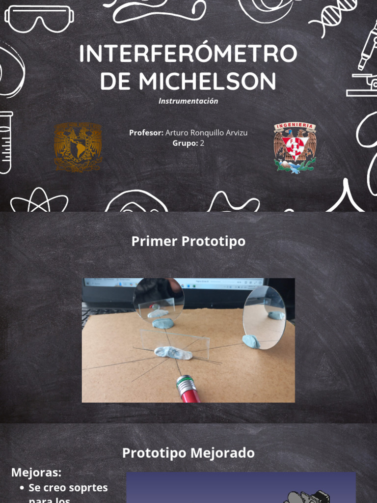 Interferómetro de Michelson | PDF