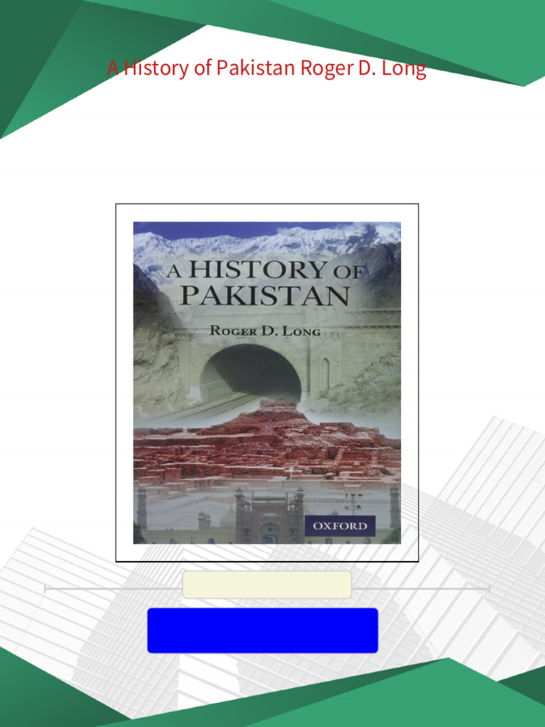 A History of Pakistan Roger D. Long - Download the full ebook now to ...