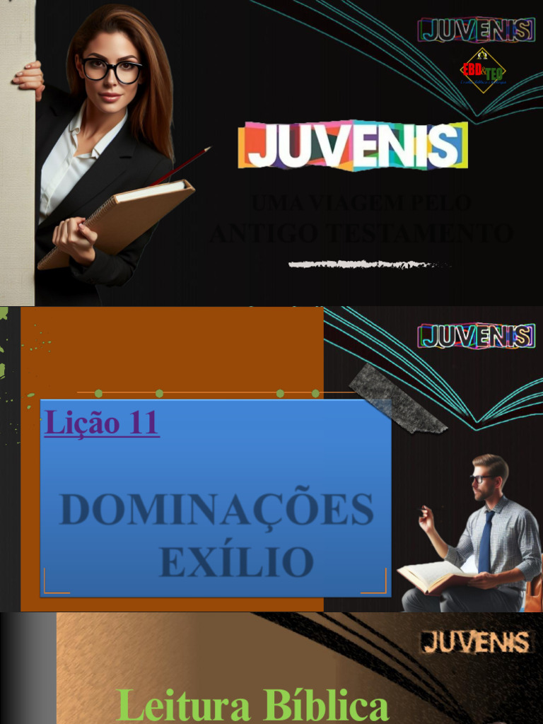 Aula 11 - Slide Juvenis Ebd&teo 1tri2025 | PDF | Reino de Judá | Jeremias