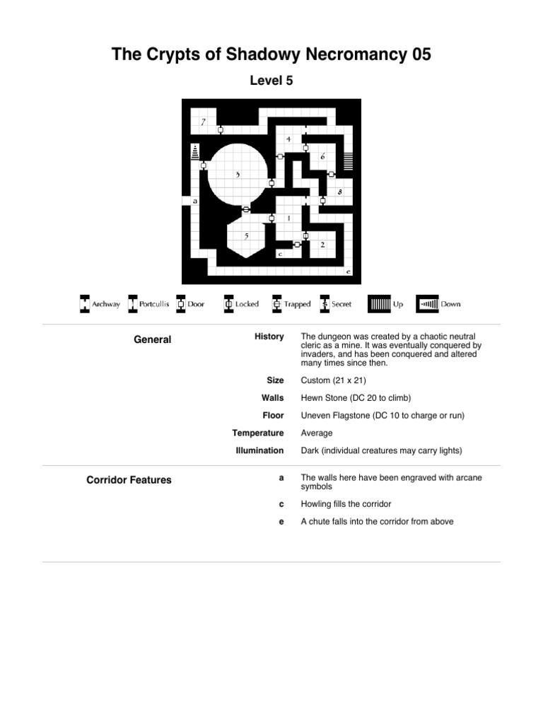 The Crypts of Shadowy Necromancy 05 | PDF