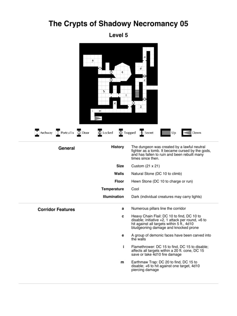 The Crypts of Shadowy Necromancy 05 | PDF | Necromancy