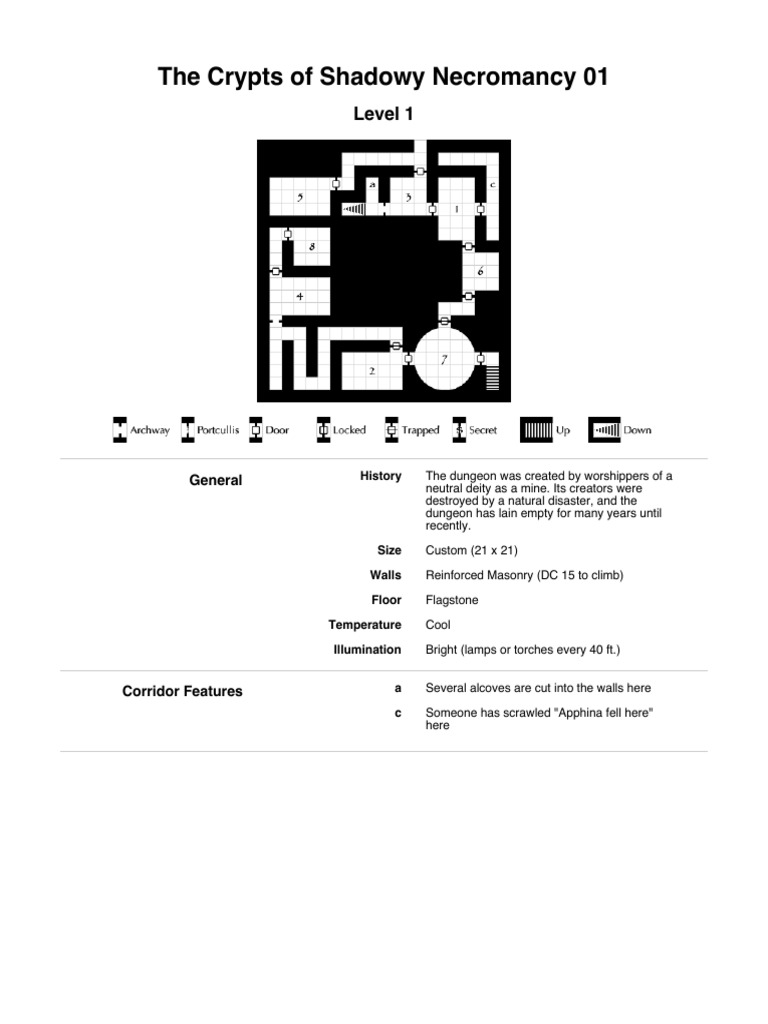 Crypts of Shadowy Necromancy | PDF