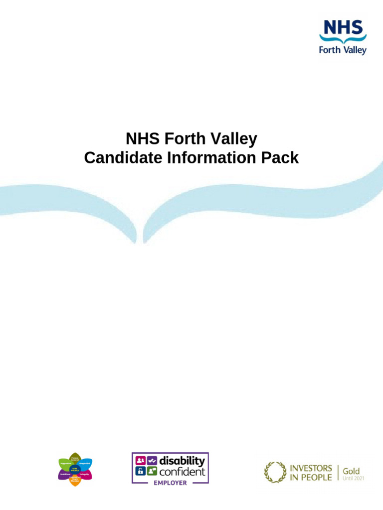 NHS Forth Valley Candidate Info Pack | PDF | National Health Service ...