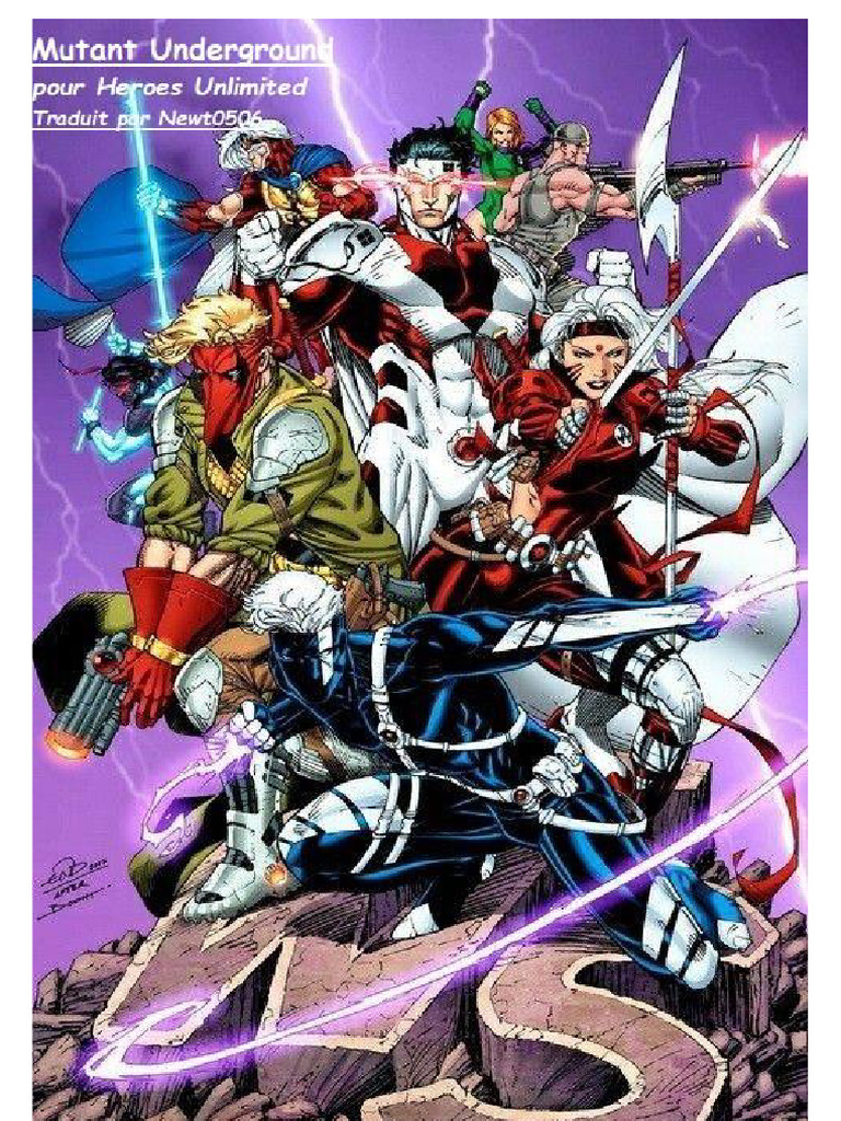 Couverture Mutant Underground | PDF