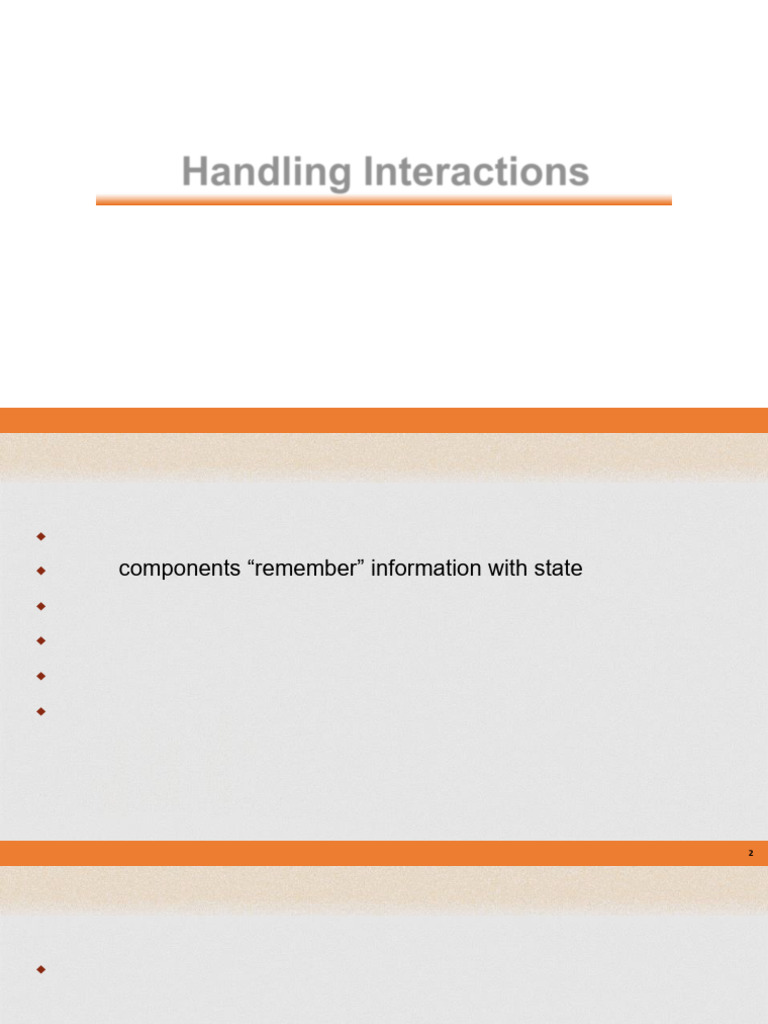 Lecture 04 - Handling Interactions | PDF | Software Engineering ...