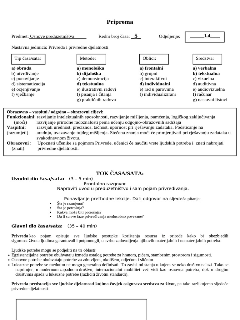 5. Privreda i privredne djelatnosti | PDF