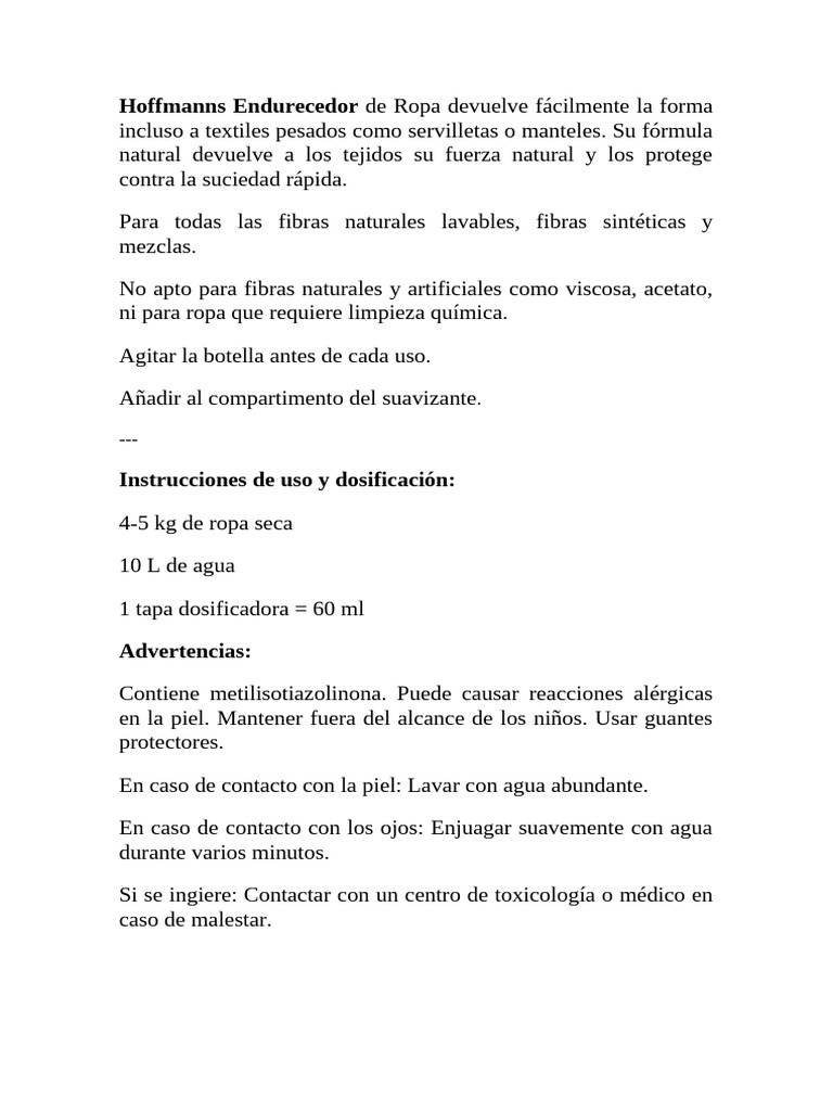 ALMIDÓN LIQUIDO | PDF