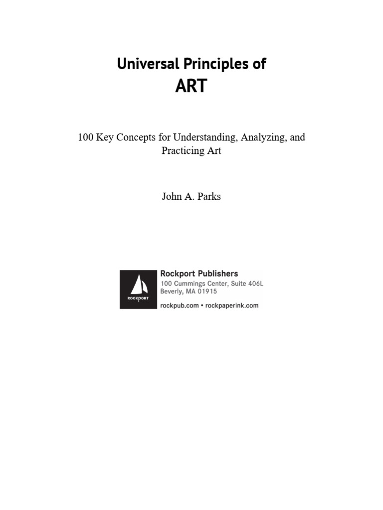 Universal Principles of Art 100 Key Concepts For Understanding ...