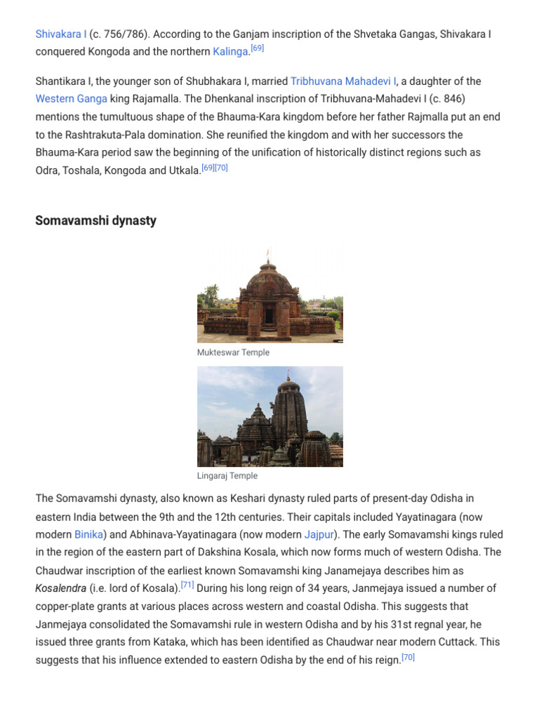 History of Odisha, Wikipedia_5 | PDF