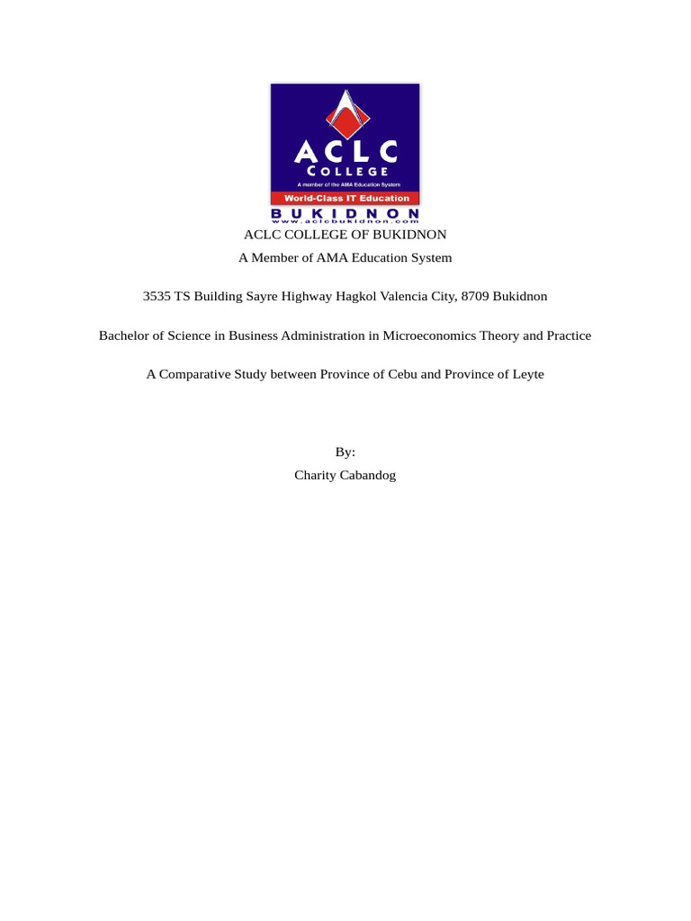 Aclc College of Bukidnon | PDF | Cebu