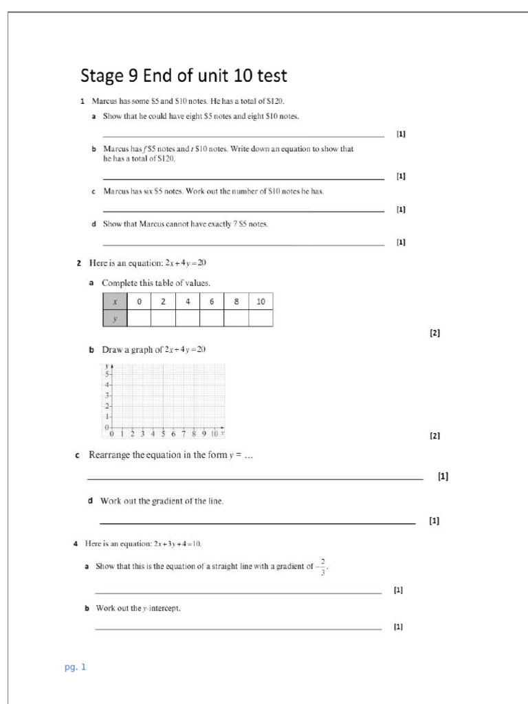 Math Checkpoint 2 | PDF
