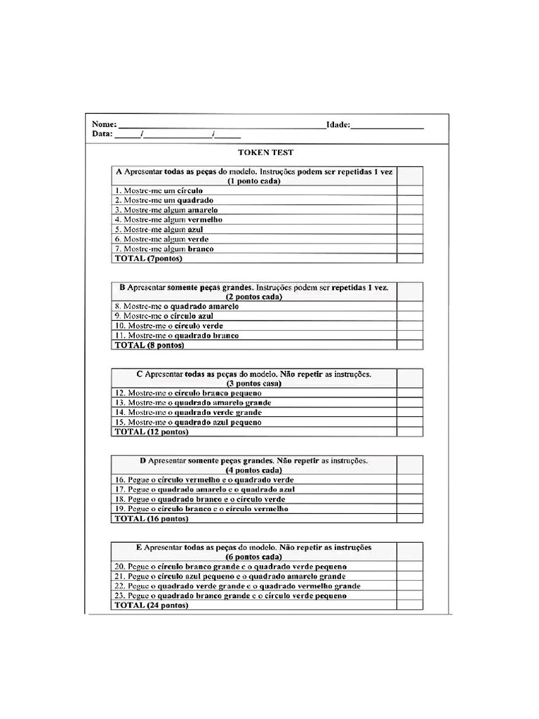 Token Test | PDF