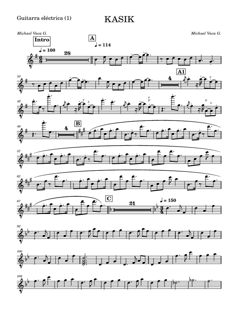 Electric Guitar Techniques Guide | PDF