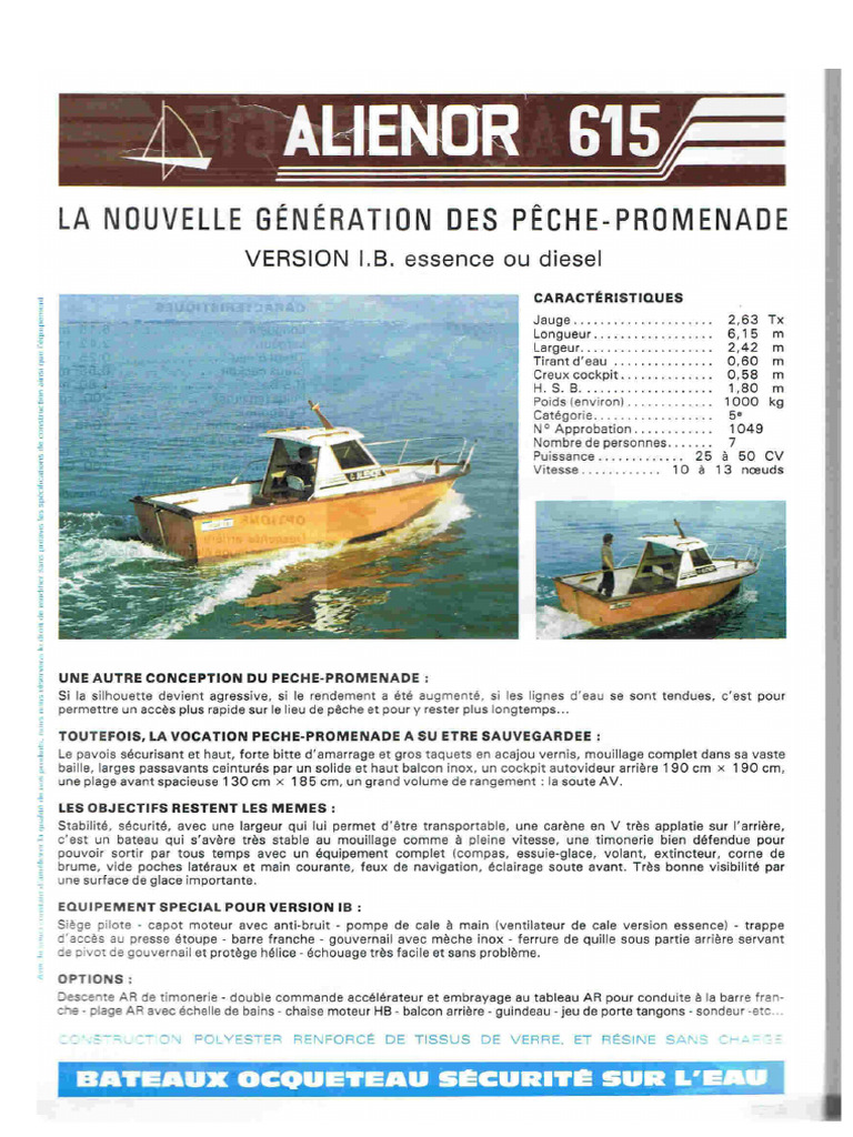 Alienor 615 | PDF