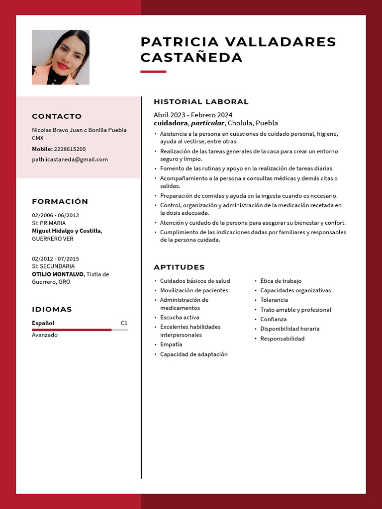 Patricia CV | PDF