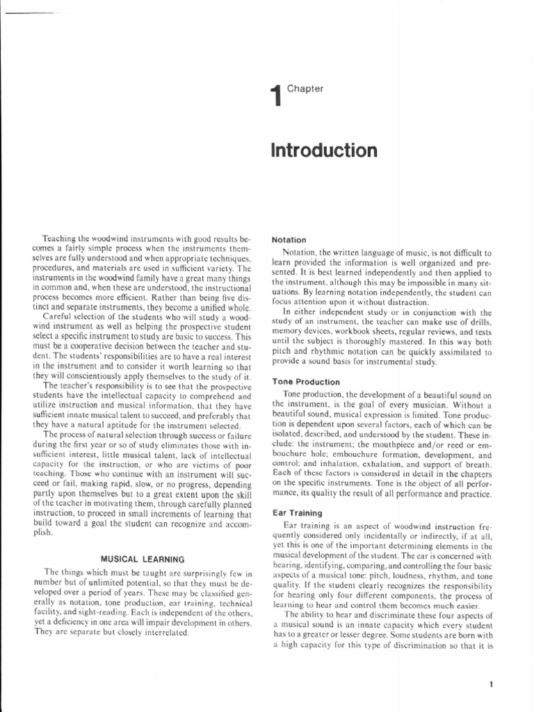 Flute Intro | PDF