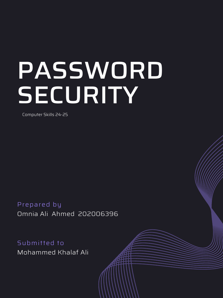 Essential Guide to Strong Passwords | PDF
