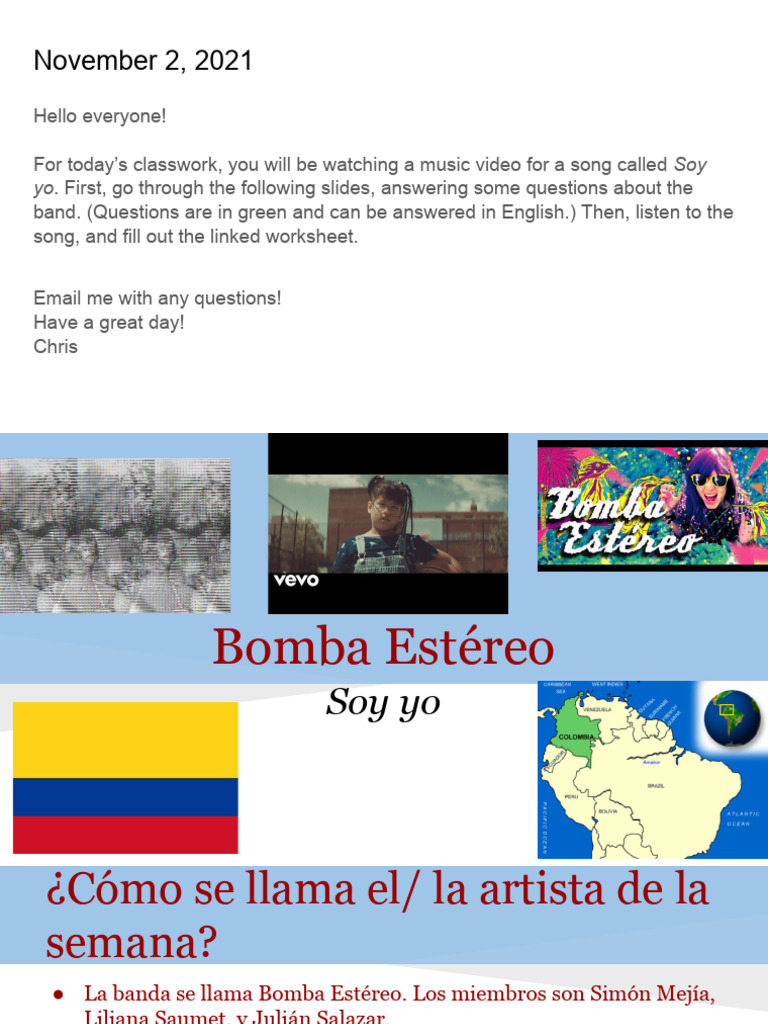 David Madison - Nov 2, 2021 Spanish Work | PDF