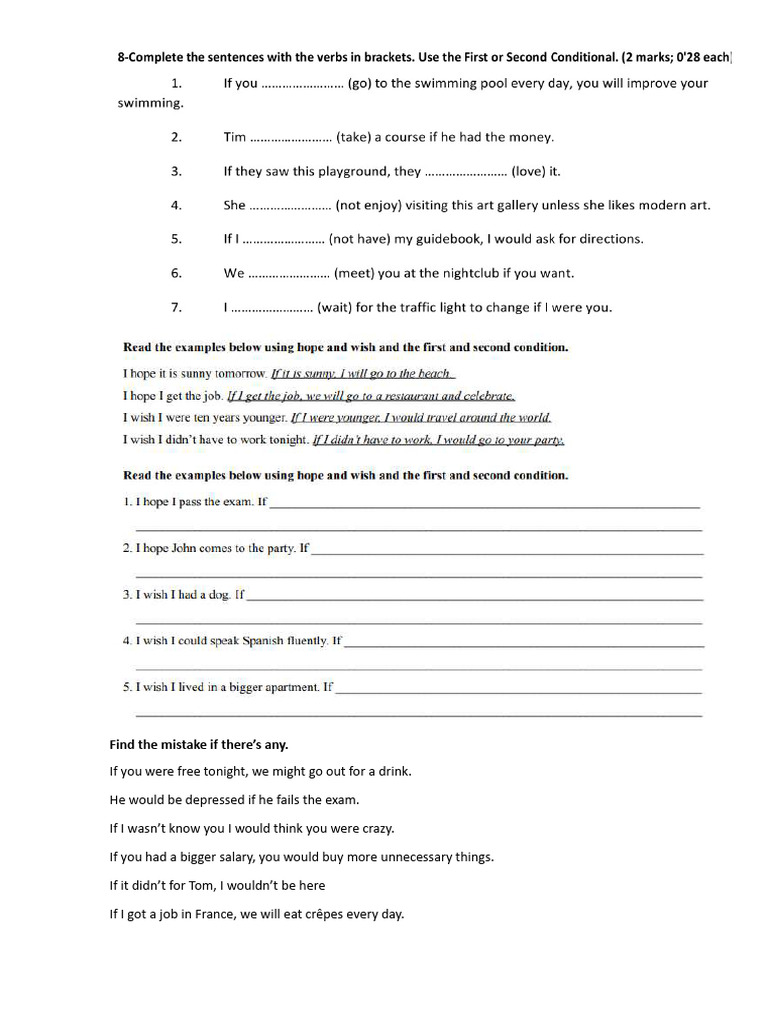 Grammar and Vocabulary Exercises | PDF | Mountains | Valley