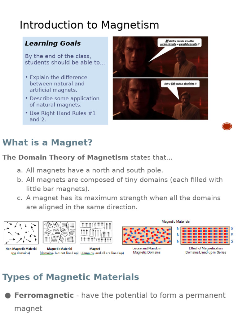 9 Intro to Magnetism | PDF | Magnetism | Magnetic Field