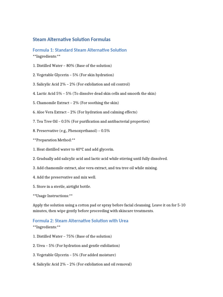 Steam Alternative Solution | PDF