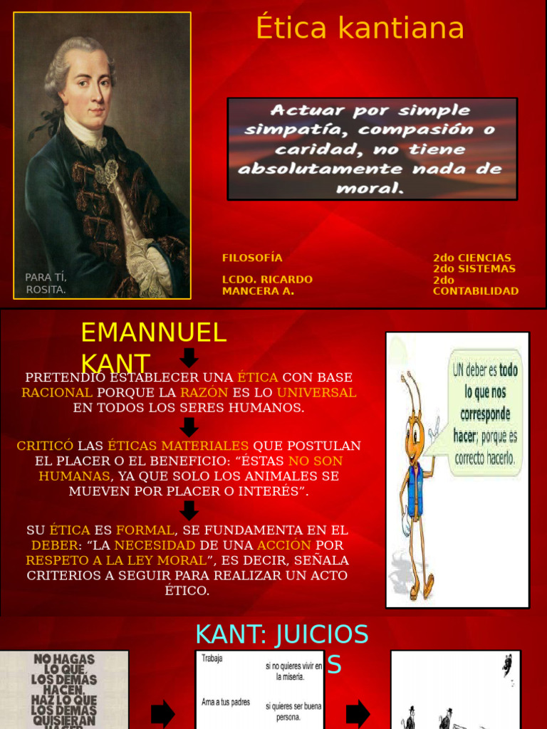 Ética Kantiana 2 | PDF