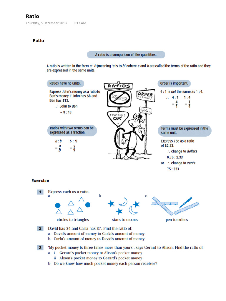 Rates and Ratio | PDF | Ratio | Theoretical Computer Science