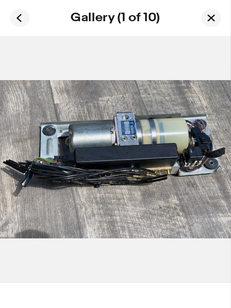 03-08 Mercedes R230 SL500 SL550 Convertible Roof Top Hydraulic Pump ...