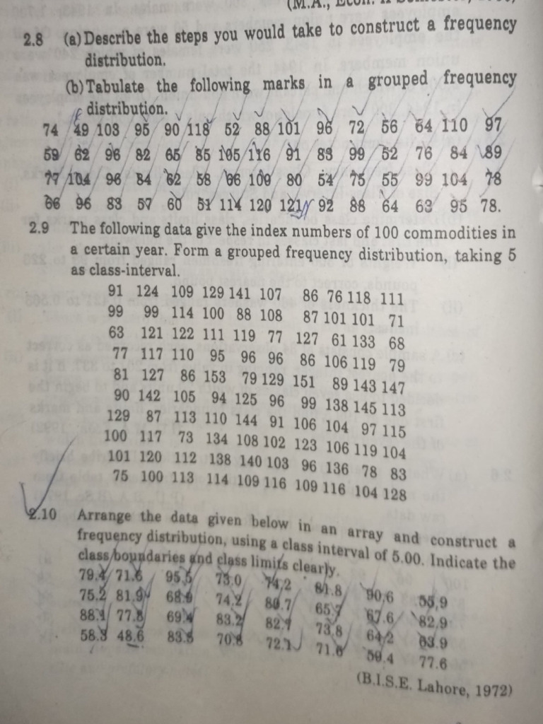 Frequency Distribution Graph and Diagram | PDF