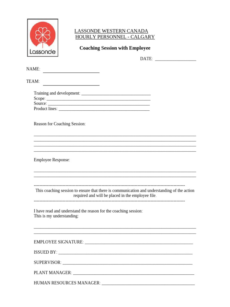 Coaching Note - 2021 | PDF