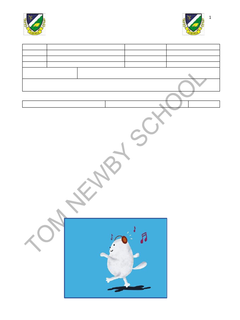 Grade 7 CA Music Script November 2022 | PDF | Rhythm | Musical Instruments